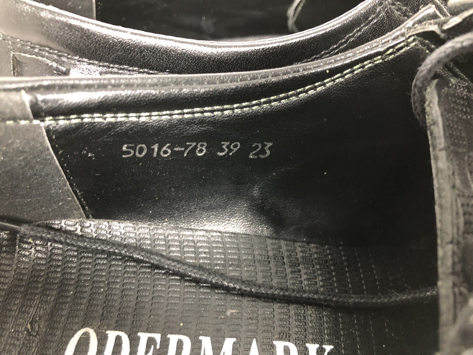 Odermark Mens Black Europe Dress Shoes Size 11 - Gem