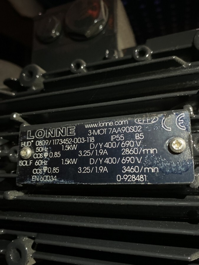 Lönne Marine Motor (Lonne Scandinavia AB): Model 1.5 kw - Powder coded ...