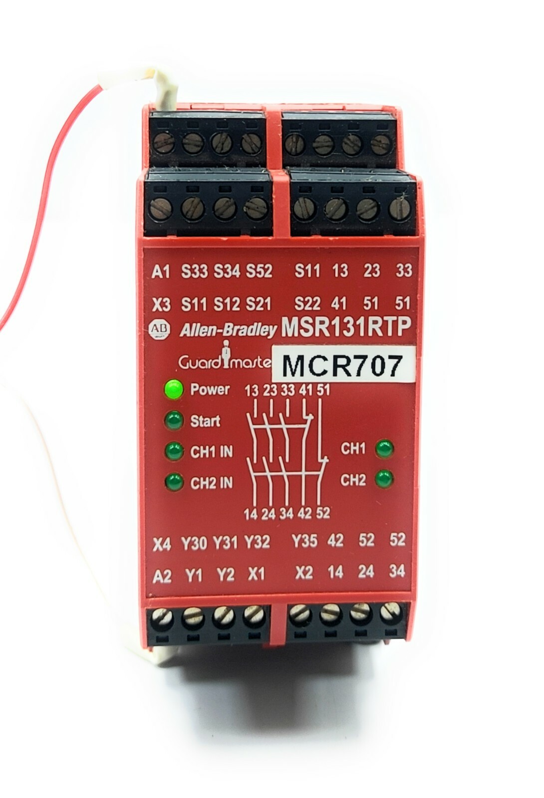 Allen Bradley MSR131RTP 440R-C23139 Ser. B Guardmaster Safety Relay | eBay