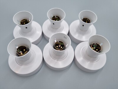 Set of 6 Wilts plus Batten Holder lamp pre-wired bayonet fitting ...