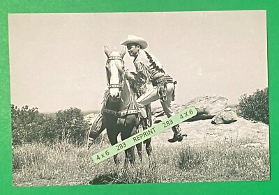Found PHOTO Old ROY ROGERS Riding & Training His Famous Horse TRIGGER ...