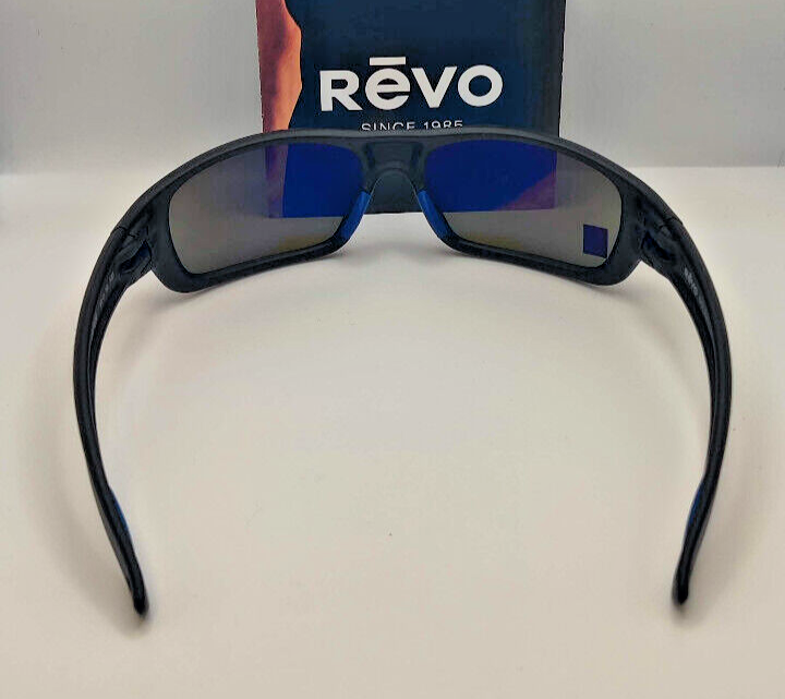 NEW Revo DEXTER Matte Black POLARIZED Blue H2O GLASS Lens Sunglass 1127 ...