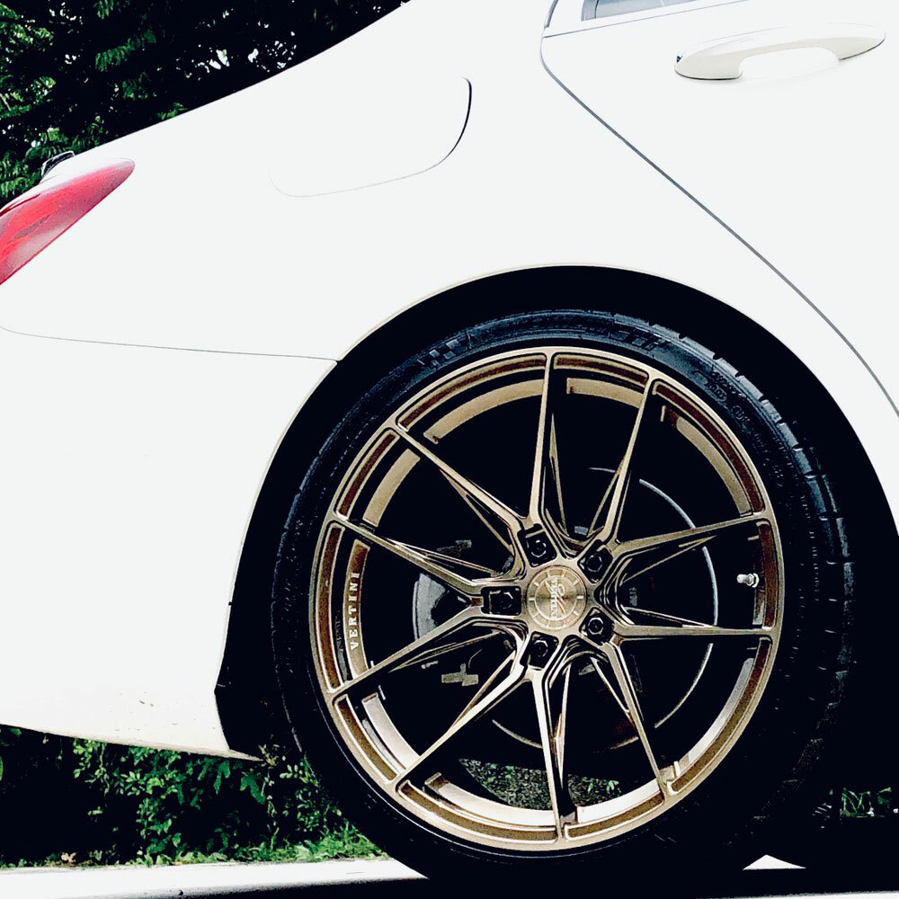 20" Vertini RFS1.8 Bronze 20x9 Forged Concave Wheels Rims Fits Audi ...