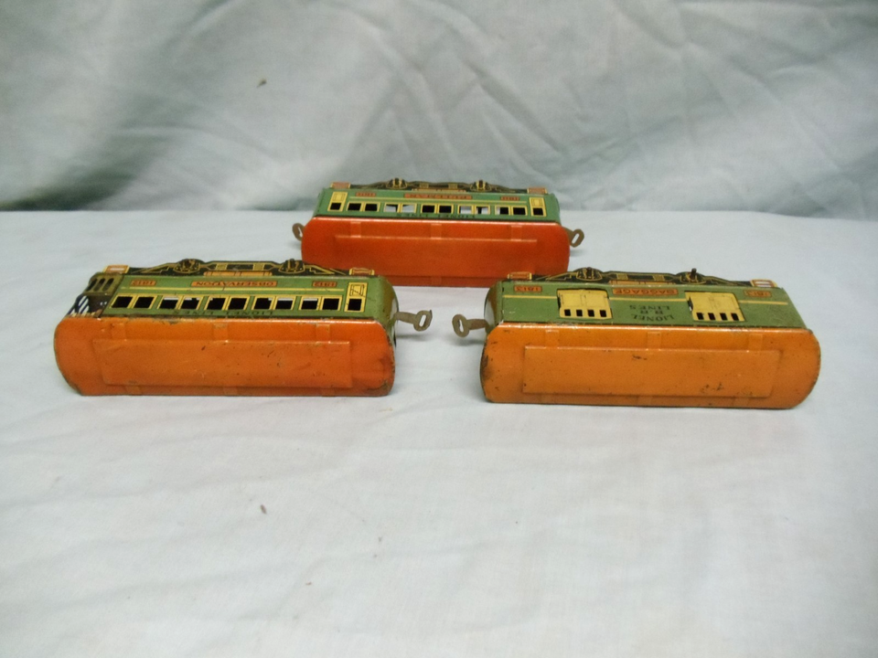 Lionel prewar O gauge (3) Car Set: 1811, 1812, 1813 passenger cars. | eBay
