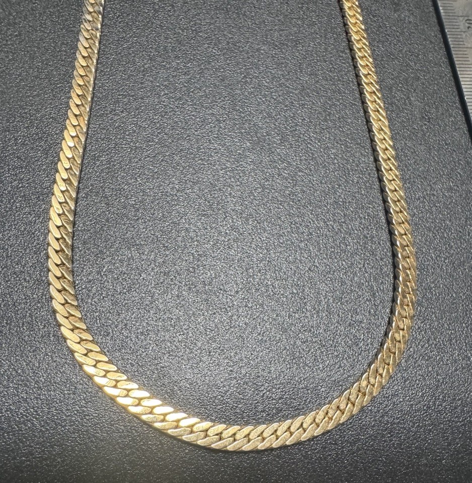 28” Stunning Gold Plated Snake Chain Necklace 28” NWOT | eBay