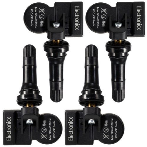 4x Tire Pressure Sensors TPMS Rubber Valve for Volvo S80 2016-2018 ...