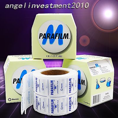 new Laboratory sealing film parafilm PM-996 retail 4 inches/10cm (wide ...