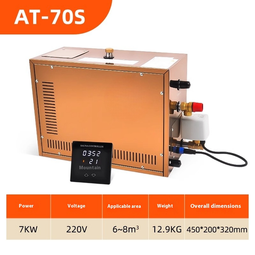 Small Sauna Steam Generator Automatic Descaling Stainless Steel Steam ...
