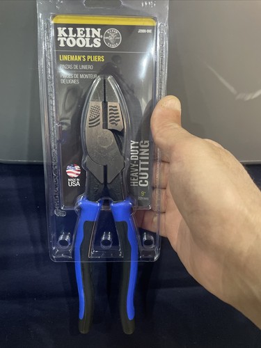 Klein Tools J2000-9NE Heavy Duty High Leverage Side Cutting Lineman's ...