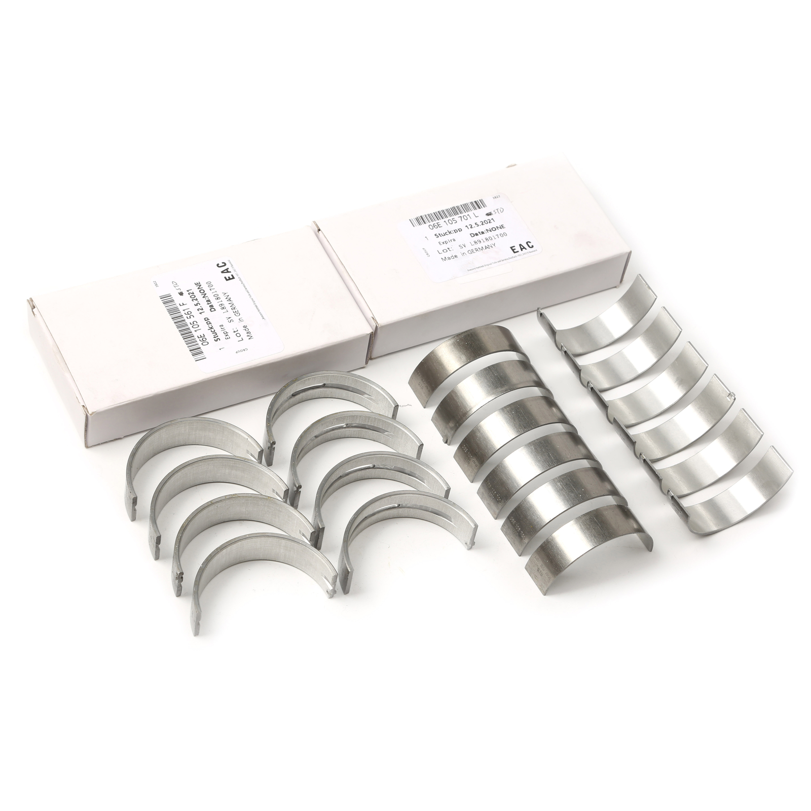 Main Crankshaft & Con Rod Bearing Shells STD For Audi A6 S6 Avant ...