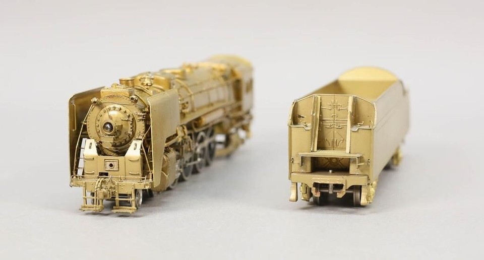 Key New York Central HO Scale Brass L3b Mohawk Steam Locomotive and ...