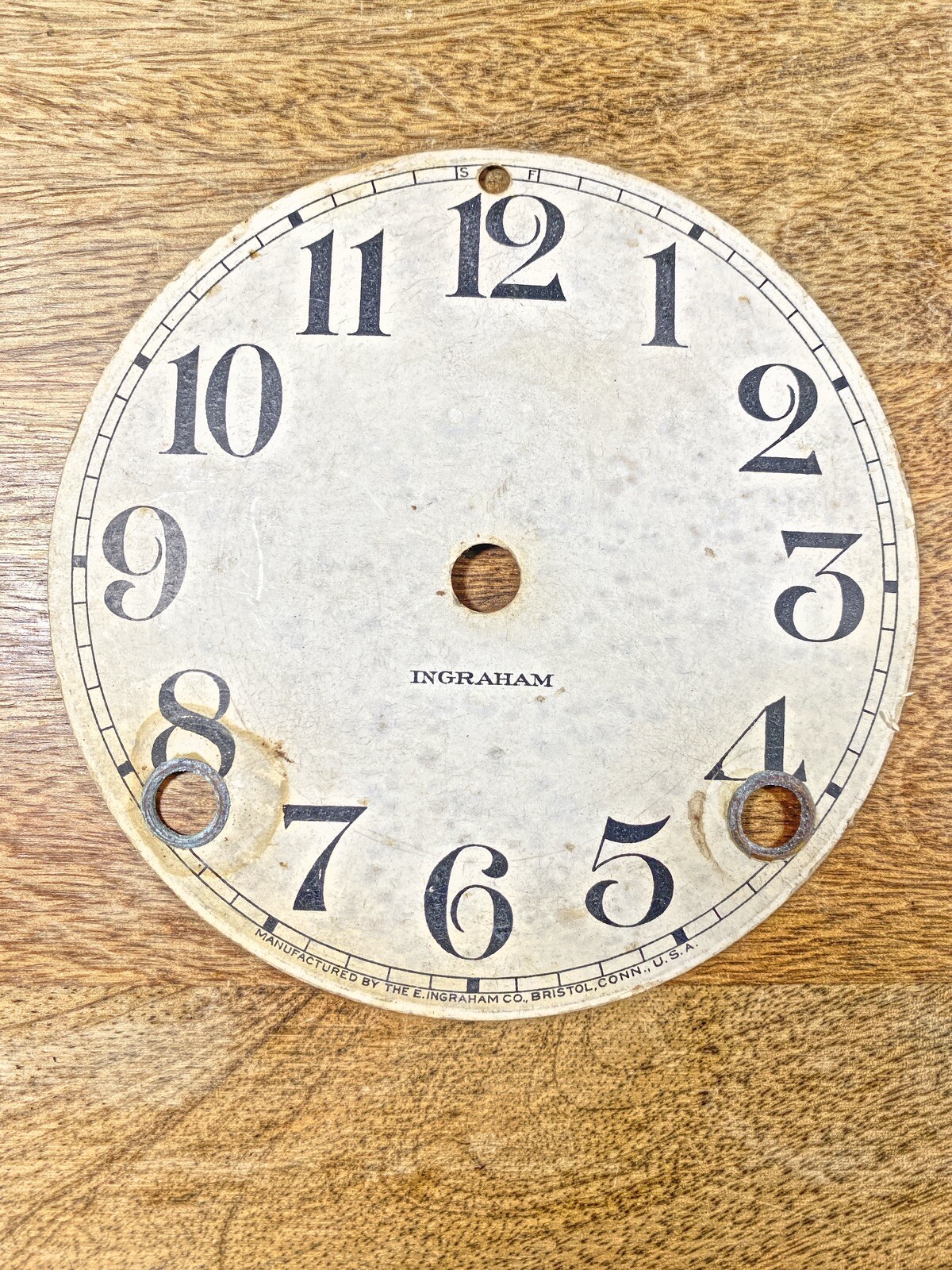 Ingraham Clock Movement Dial Pan (4.71 Inch Or 119.63mm Dia) (KD550) | eBay