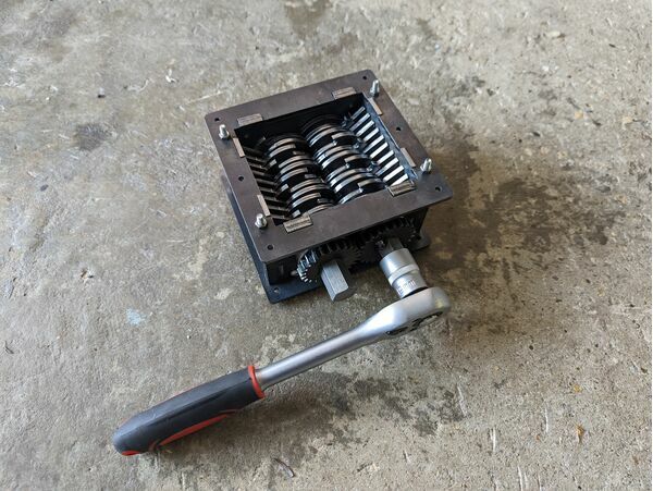 Shredder Mini - Hand Cranked Plastic & Can Shredder | eBay