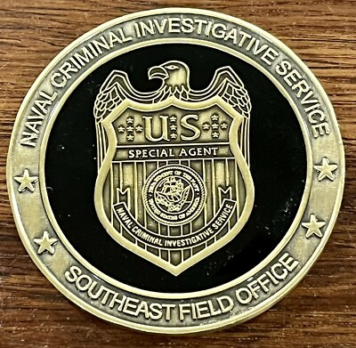 Authentic NCIS Southeast Field Office Challenge Coin | eBay