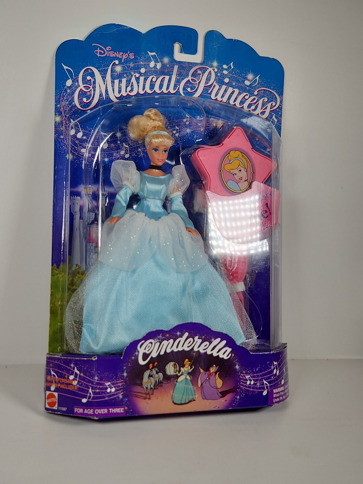 DISNEY'S MUSICAL PRINCESS COLLECTION CINDERELLA MATTEL 1994 | eBay