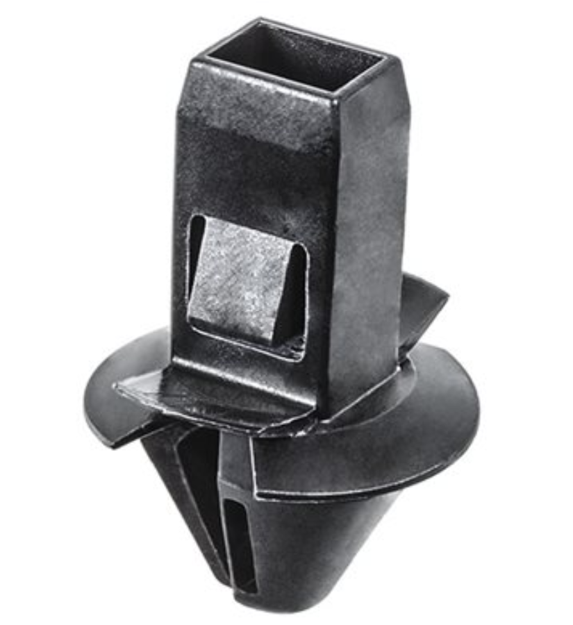 4 GRILLE CLIPS & 4 GRILLE/BUMPER SQUARE HEAD STUDS WITH NUTS! FOR RAM ...