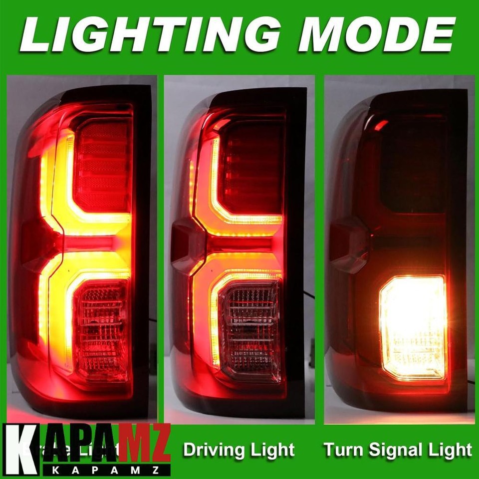 For 2016-2018 Chevy Silverado 1500 High Country LTZ LED Tail Light ...