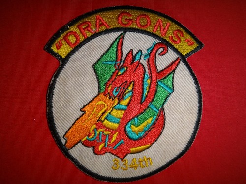 US 3rd Platoon 334th Armed Helicopter Company DRAGONS Vietnam War Patch ...