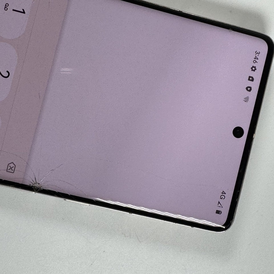 Google Pixel 7 Pro 128GB Hazel Unlocked Smashed Screen Works Perfectly ...