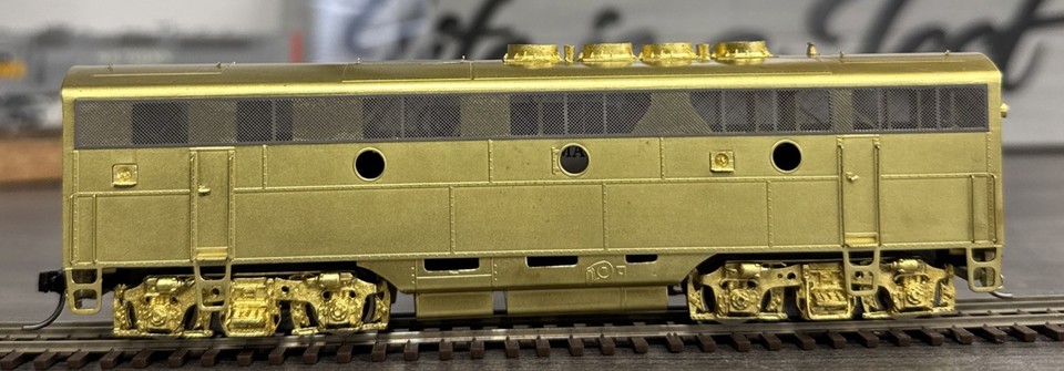 Sunset Models HO Brass EMD F3B Diesel Locomotive - Unpainted, NIB w ...