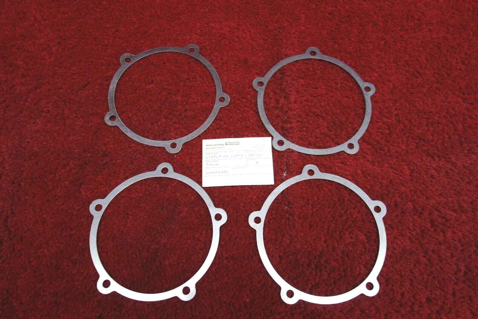 Lycoming IGSO 480 Lock Plate, PN 74008 for sale online | eBay