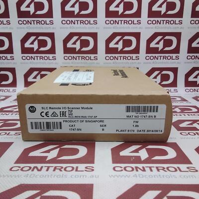 1747-SN | Allen Bradley | SLC 500, Remote I/O Scanner Module, Opened ...