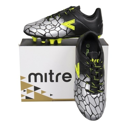 Mitre Youth Soccer, Futbol Cleats, Silver/Black/Green Unisex | eBay
