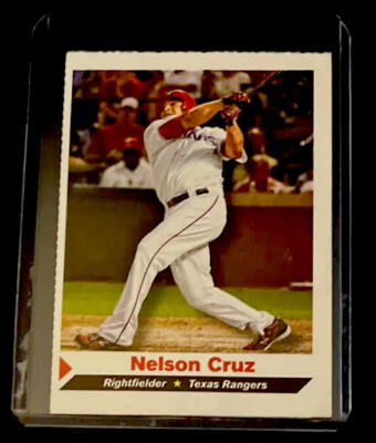 NELSON CRUZ RARE 2011 SPORTS ILLUSTRATED FOR KIDS CARD BASEBALL Texas ...