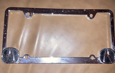 Acura with Logo thin rim license plate frame holder Kk20 | eBay