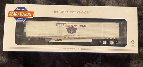 ATHEARN 53' UTILITY REEFER TRAILER, PRIME INTERMODAL, HO SCALE, RARE ...