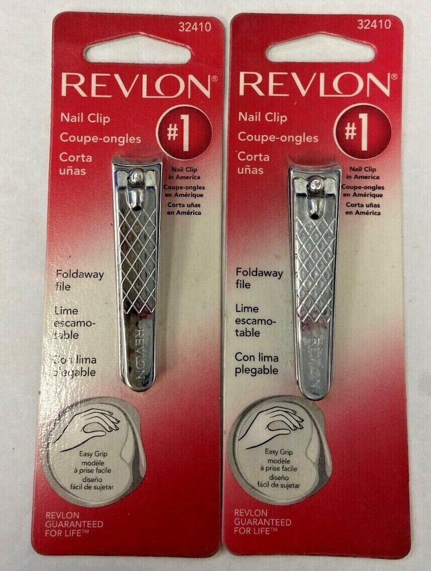 Revlon Toenail Clippers *Choose Your Style *Twin Pack* | eBay