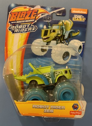 Blaze and the Monster Machines ROBOT RIDER ZEG Truck Die-cast Vehicle ...