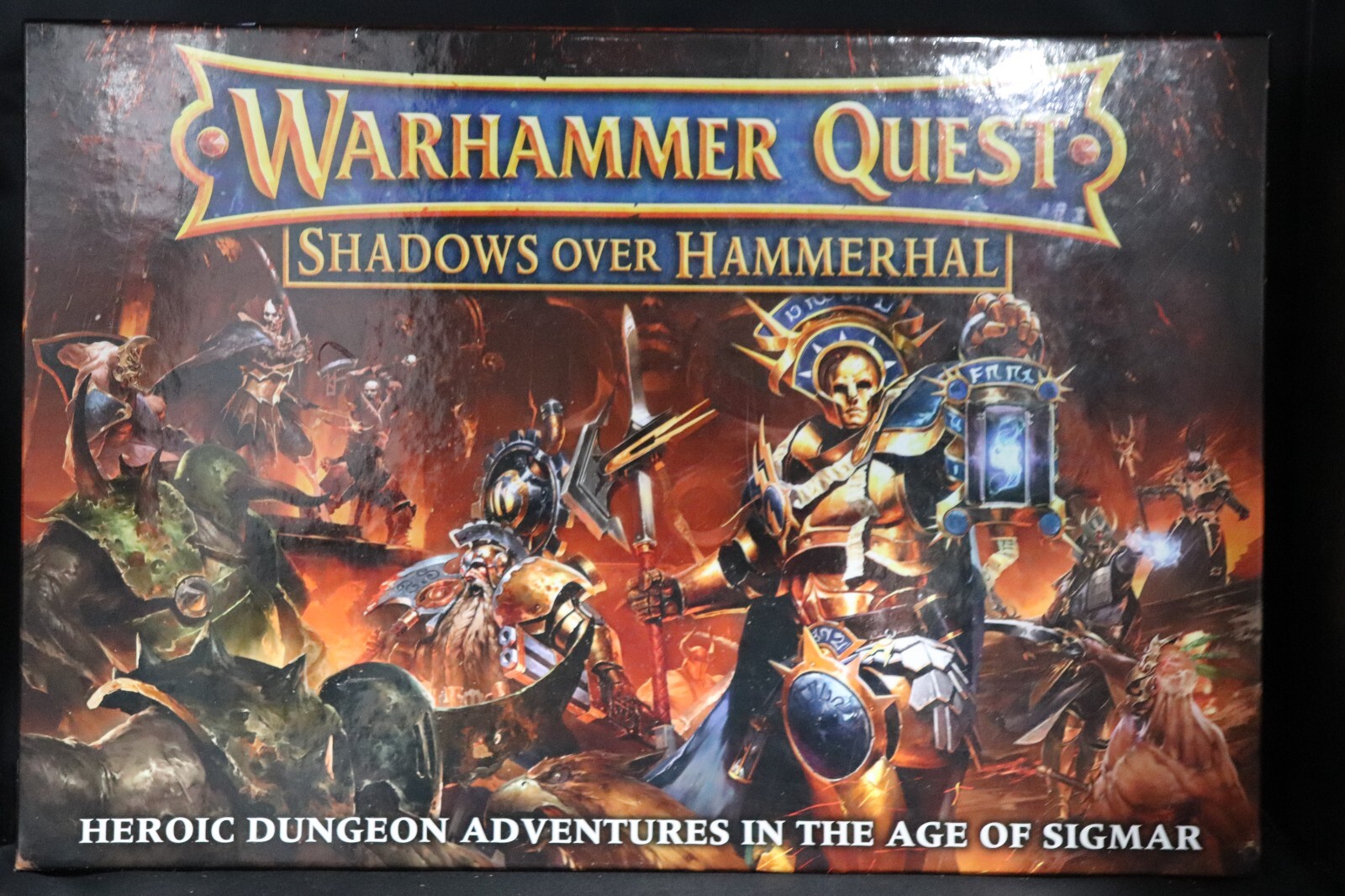 Warhammer Quest Shadows Over Hammerhal NOS + 3 box card Urban Conquest ...