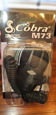 COBRA HG-M73 4 PIN CB HAM RADIO DYNAMIC HAND MIKE MICROPHONE | eBay