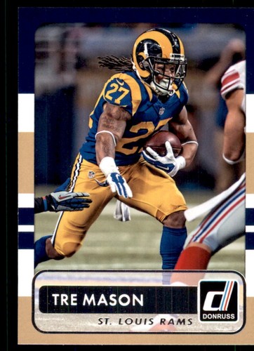 2015 Donruss Tre Mason Los Angeles Rams #56 | eBay