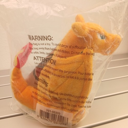 Pokemon Center Charizard Sitting Cuties Plush - New w/Tag and Packaging ...