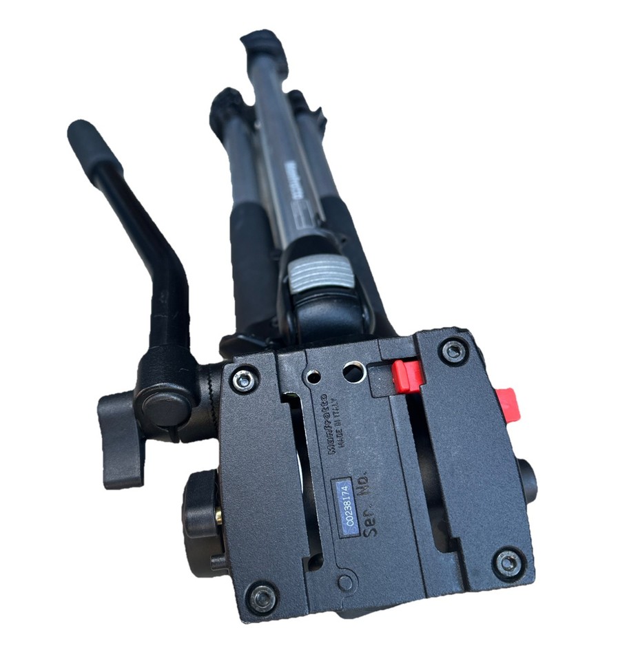 Manfrotto Bogen 3021 N Tripod w/501 Fluid Head Made in Italy Ships Free ...