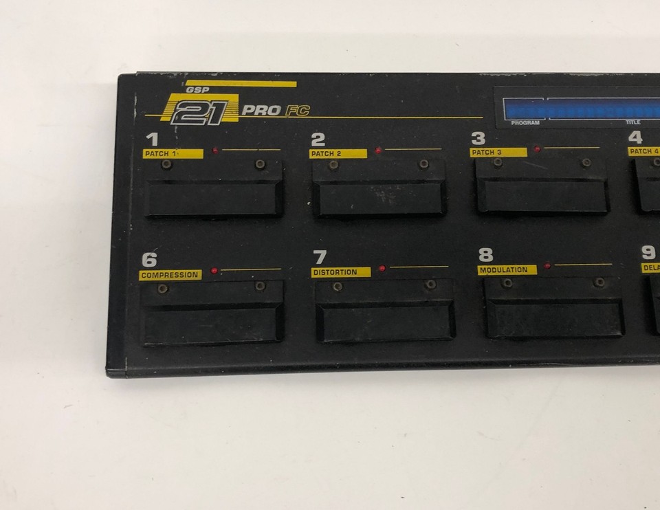 Digitech GSP 21 Pro Guitar Effects Lot- Signal Processor, Board- For ...