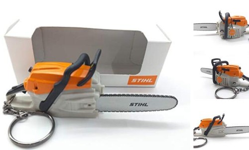 Stihl Battery Operated Chainsaw Keyring | eBay