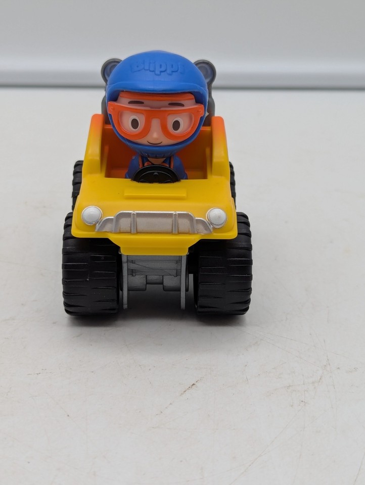 Blippi Mini Vehicle Monster Truck Orange Yellow 2019 Kideo Jazwares | eBay