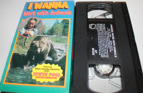 I Wanna Work with Animals (VHS 2000) Steve Pool, Veterinarian, Zoo ...