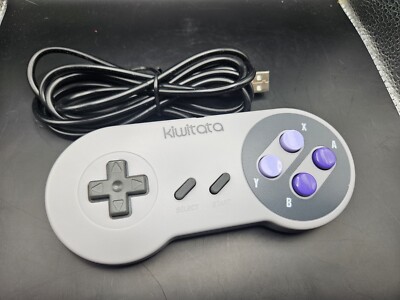 KIWITATA Classic SNES USB Controller for Retro Gaming, Super NES Wired ...