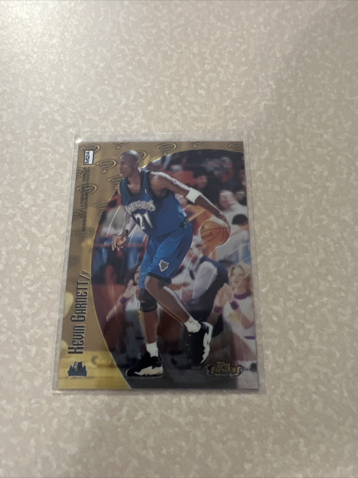 1998-99 Topps Finest KEVIN GARNETT KEITH VAN HORN Mystery Finest #M25 ...