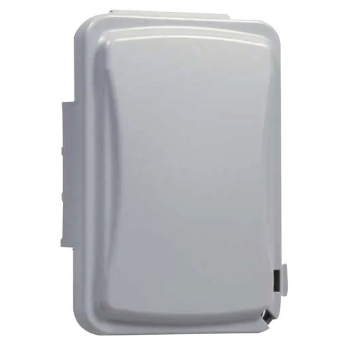 Receptacle Box Cover Rectangle Plastic 1 gang For Protection from ...