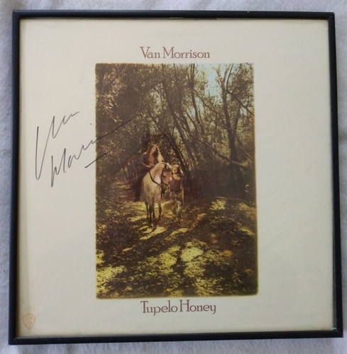 Van Morrison Autographed Signed - Tupelo Honey Vinyl (PROFESSIONALLY ...
