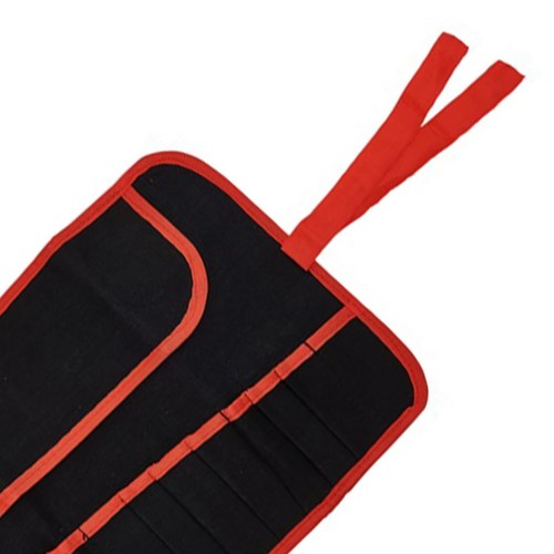 Canvas 12 Pocket Spanner Wrench Holder Tool Roll Up Storage Bag Case ...
