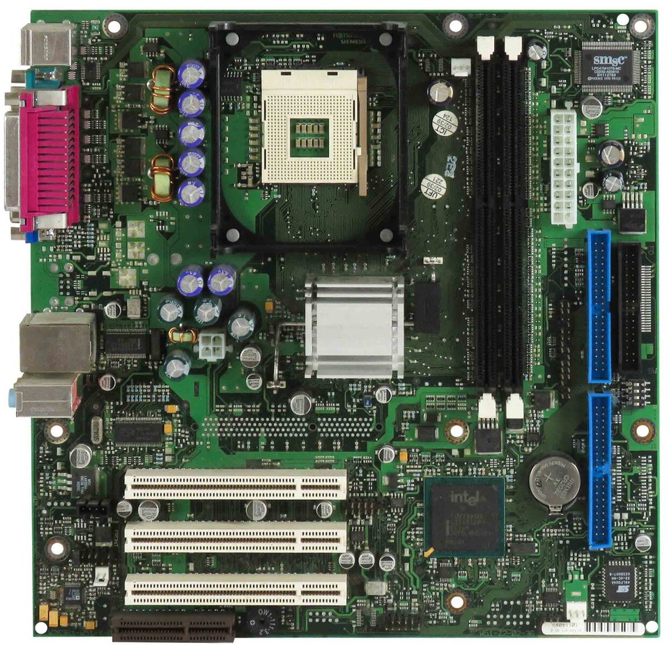 Fujitsu D1420-A11 GS 2 Socket 478 Intel 845GL 2x DDR 3x PCI CNR | eBay