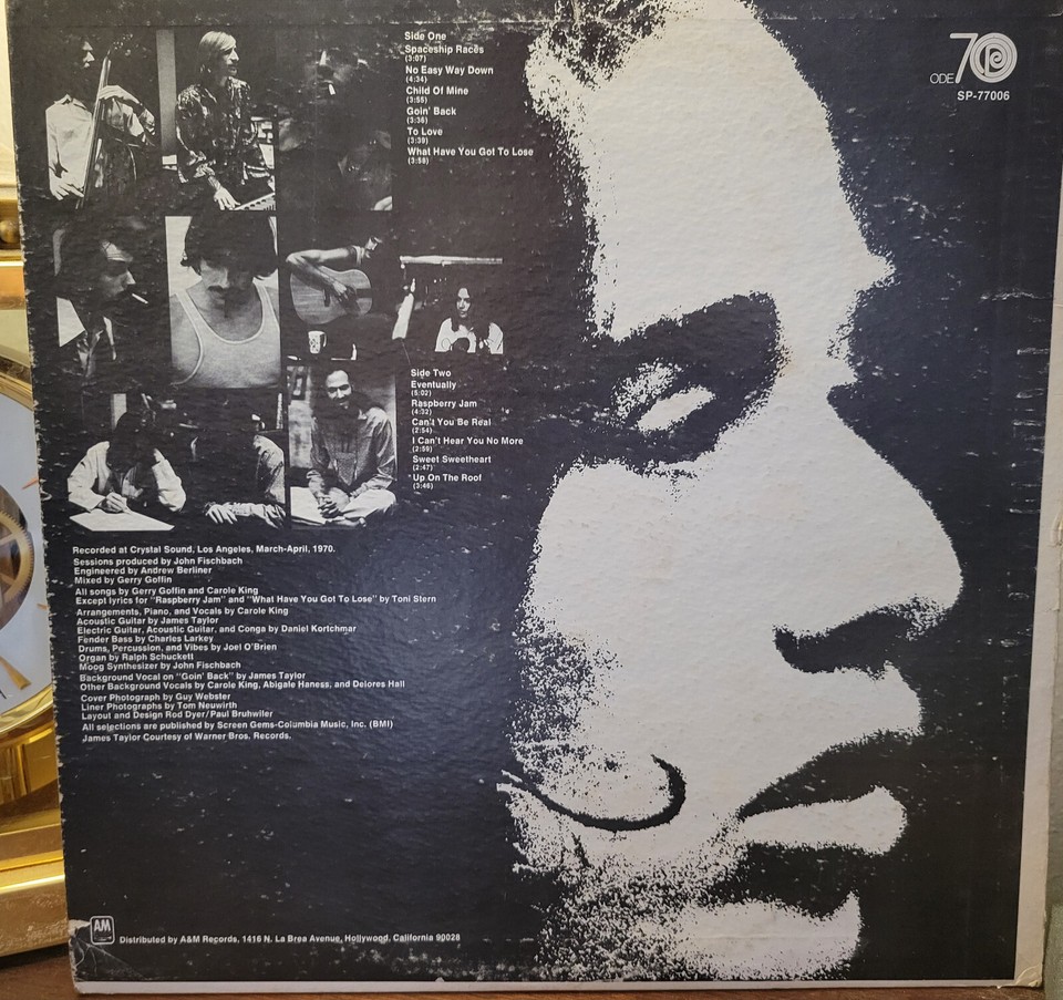 Carole King - Writer Rare Original Vinyl 1970 Stereo Grade A+Like New ...