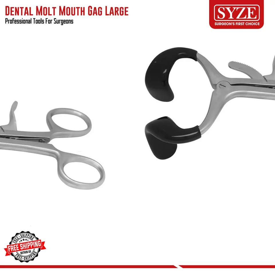 Molt Mouth Gag Large Oral Surgery Extraction Retractor Dentistry ...
