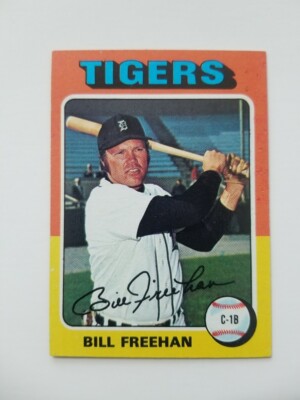 BILL FREEHAN 1975 TOPPS BASEBALL CARD #397 TIGERS | eBay